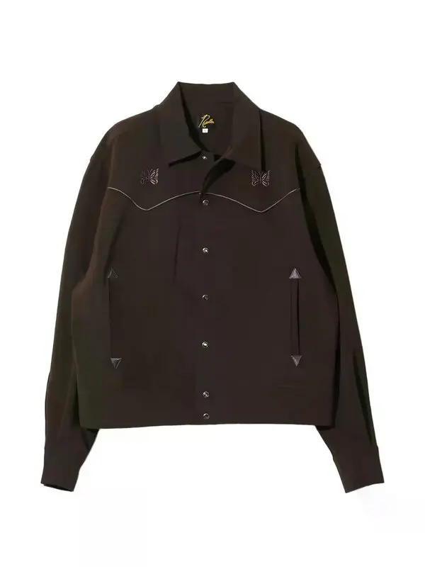 Needles Butterfly Embroidered Piped Jacket