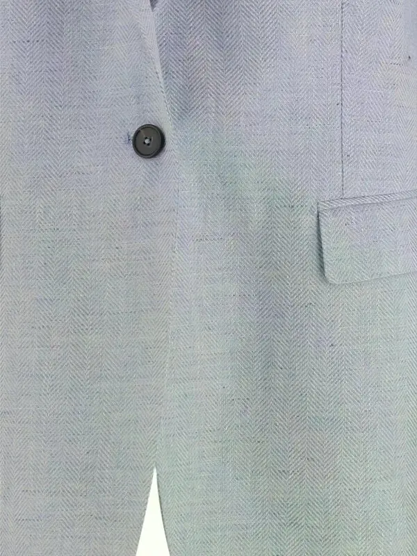 Tagliatore Adrianne Herringbone-pattern Single-breasted Blazer