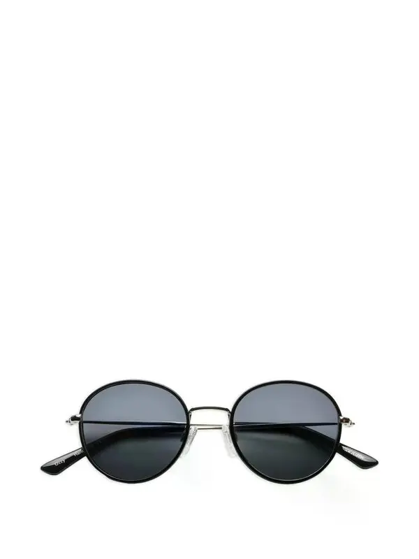 SUN BUDDIES Ozzy Round-frame Sunglasses - Black