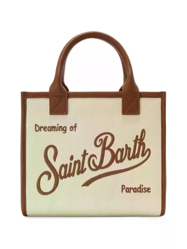 MC2 SAINT BARTH Logo-embroidered Tote Bag