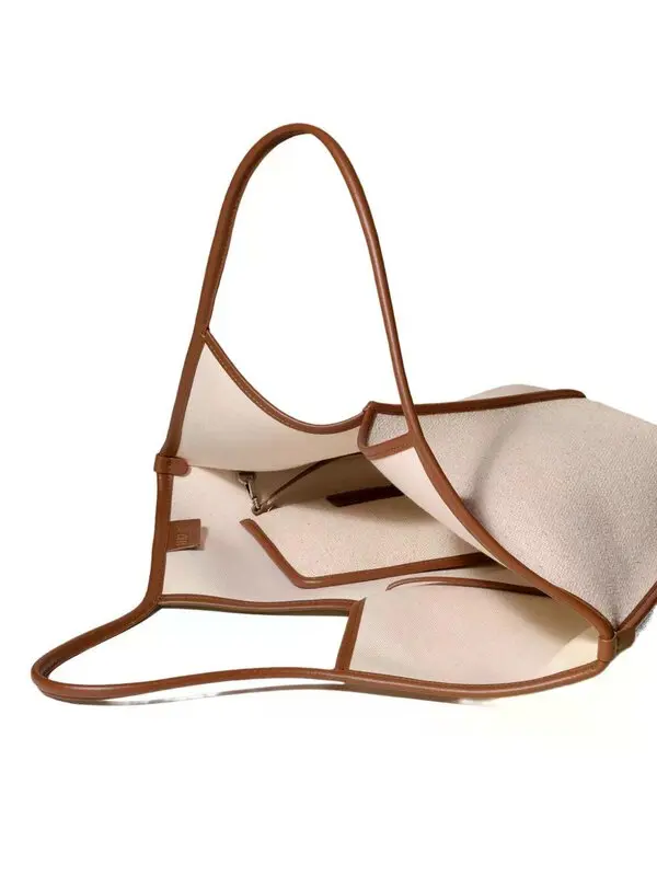 Hereu Calella Leather-trimmed Tote Bag