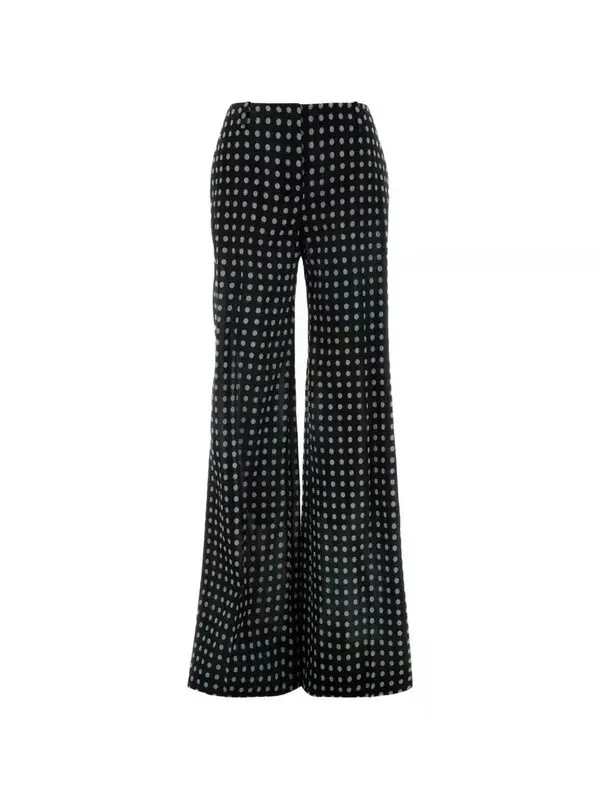 Ermanno Scervino Polka-dot Palazzo Trousers