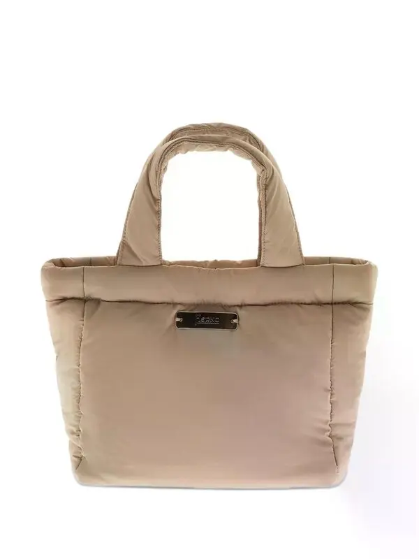 Herno Padded Logo-plaque Tote Bag