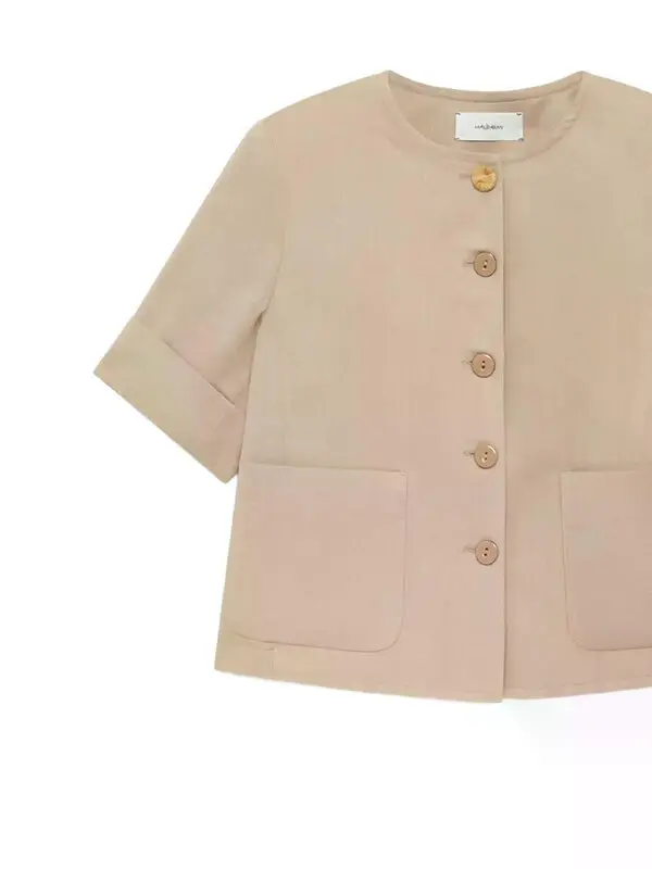 Malìparmi Cropped Short-sleeve Jacket