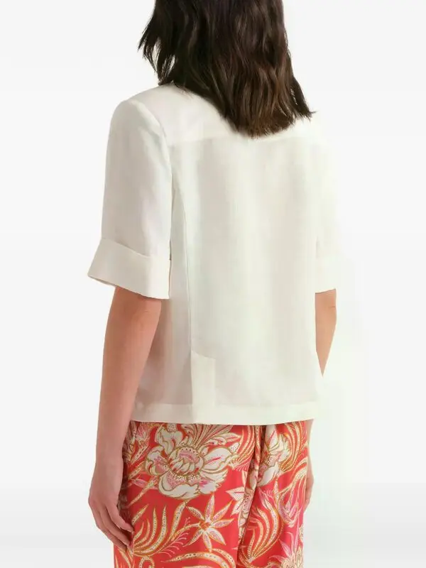 Malìparmi Short-sleeved Boxy Jacket