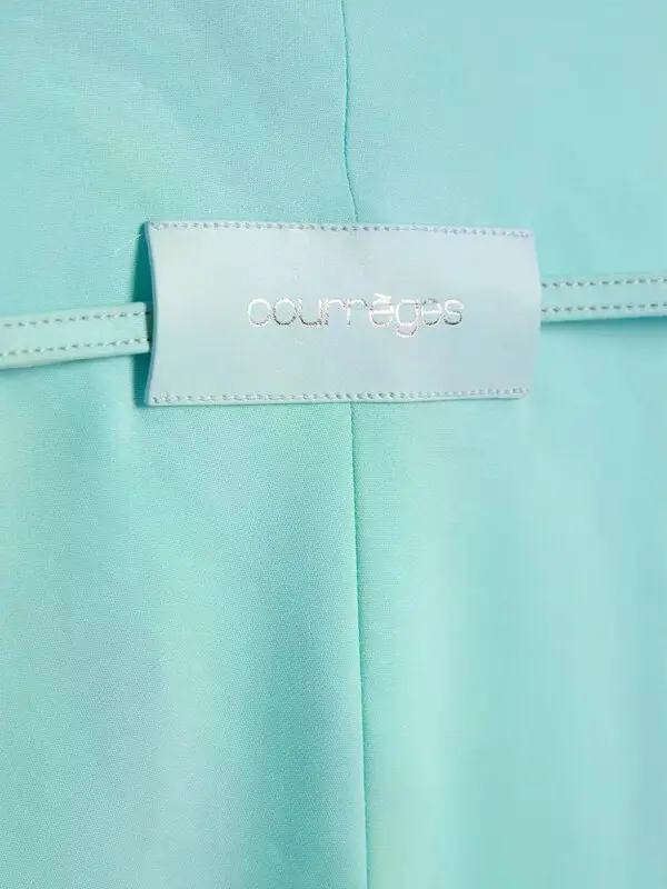 COURREGES Belted Cut-out Maxi Dress