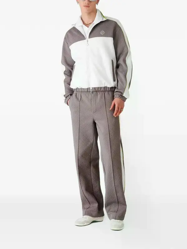 Casablanca Tennis Jacquard Track Pants - Grey