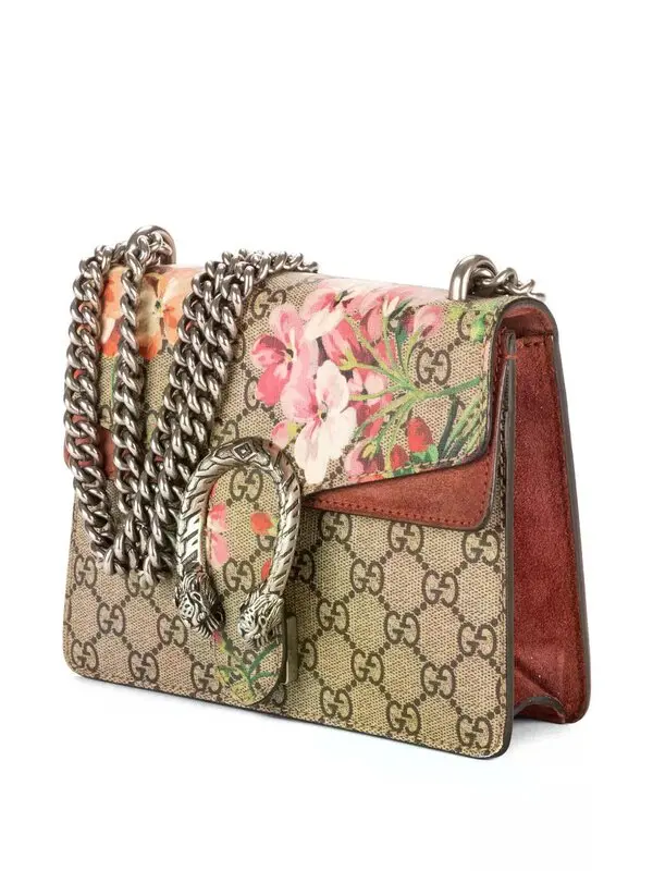 Gucci Mini Dionysus Gg Blooms Shoulder Bag