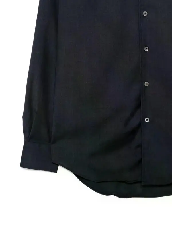 Canali Button-down Wool Shirt