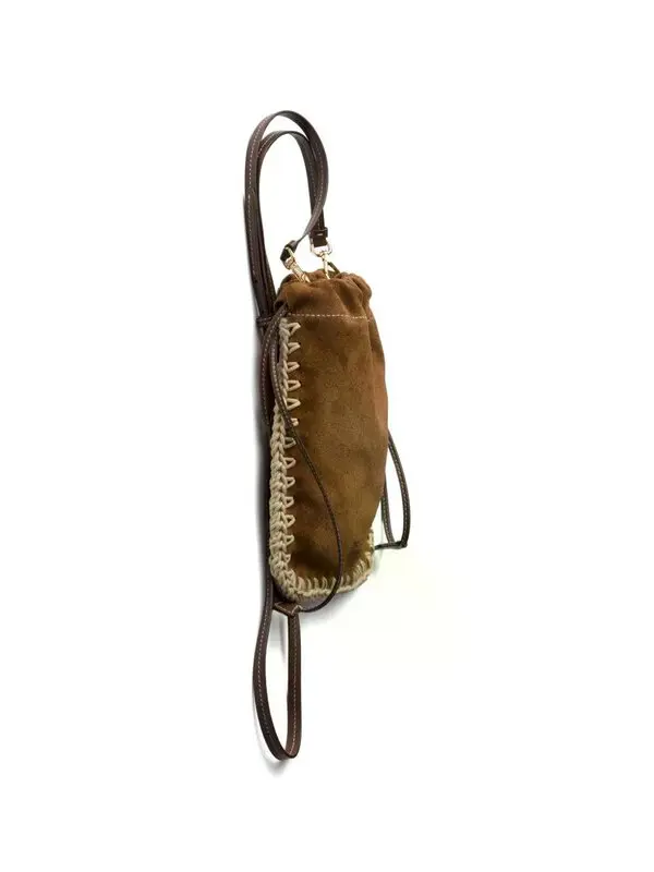 Prada Suede Smartphone Case - Brown