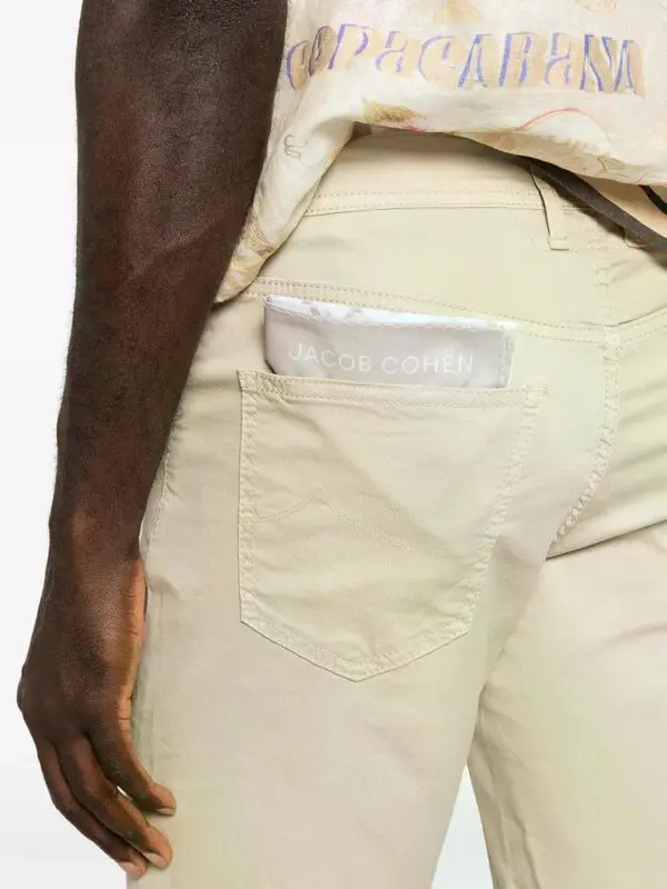 Jacob Cohen Shorts With Logo Patch