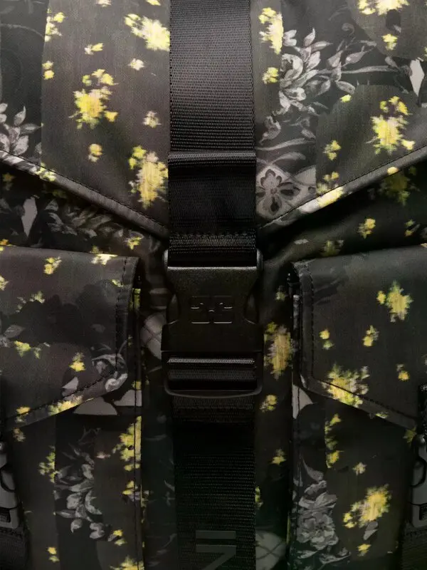 GANNI Floral Print Backpack