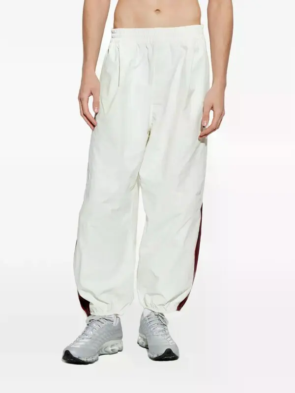 Adidas X Willy Chavarria Embroidered Track Pants - Neutrals