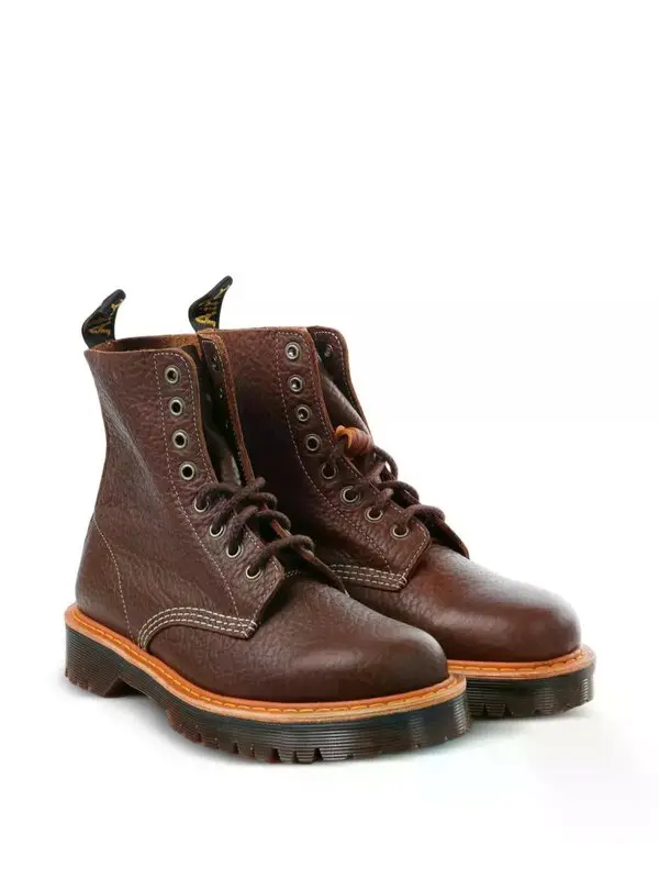 Dr. Martens 1460 Wild Grainy-leather Lace-up Ankle Boots