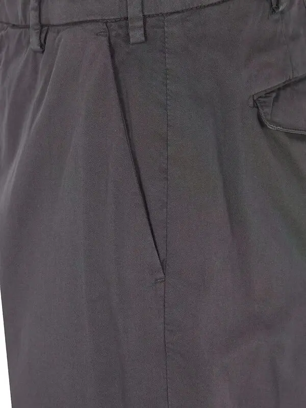 MICHAEL COAL Straight-leg Cotton Trousers