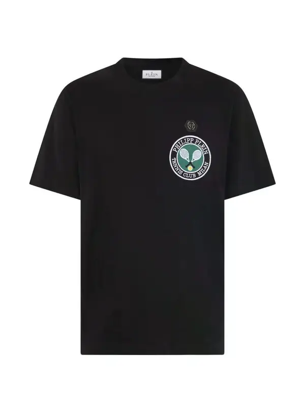 Philipp Plein Logo-patch T-shirt