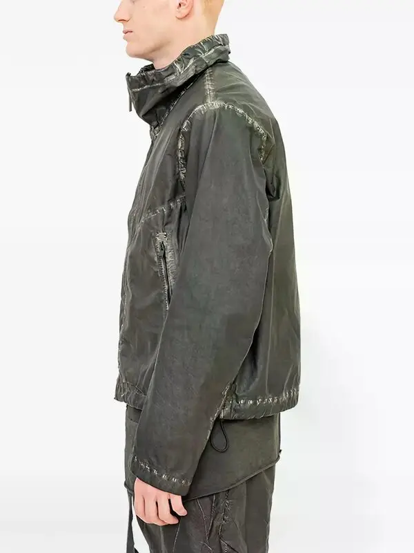 ISAAC SELLAM EXPERIENCE Clairvoyant Membrane Leather Jacket