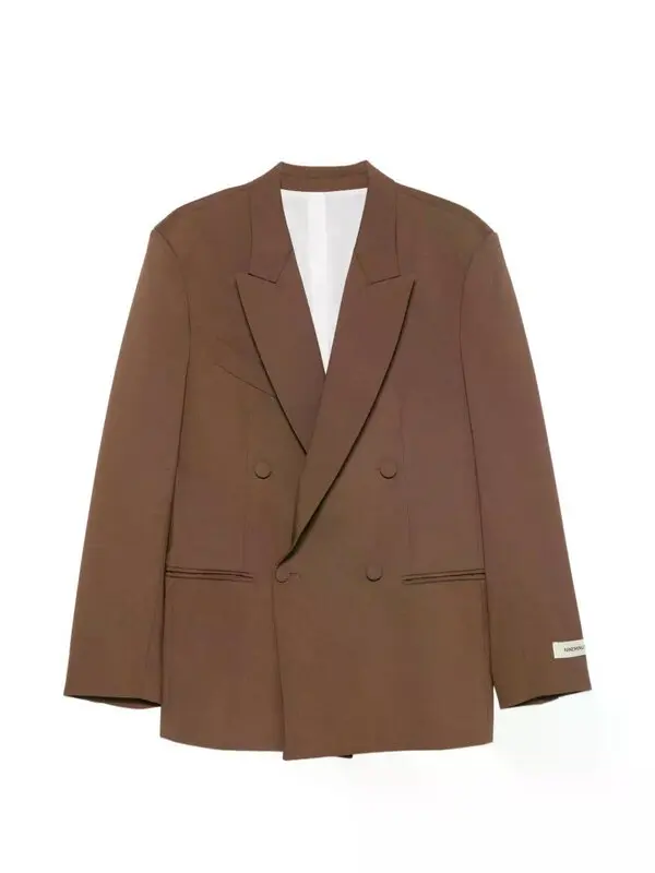 NINEMINUTES Submarine Double-breasted Blazer