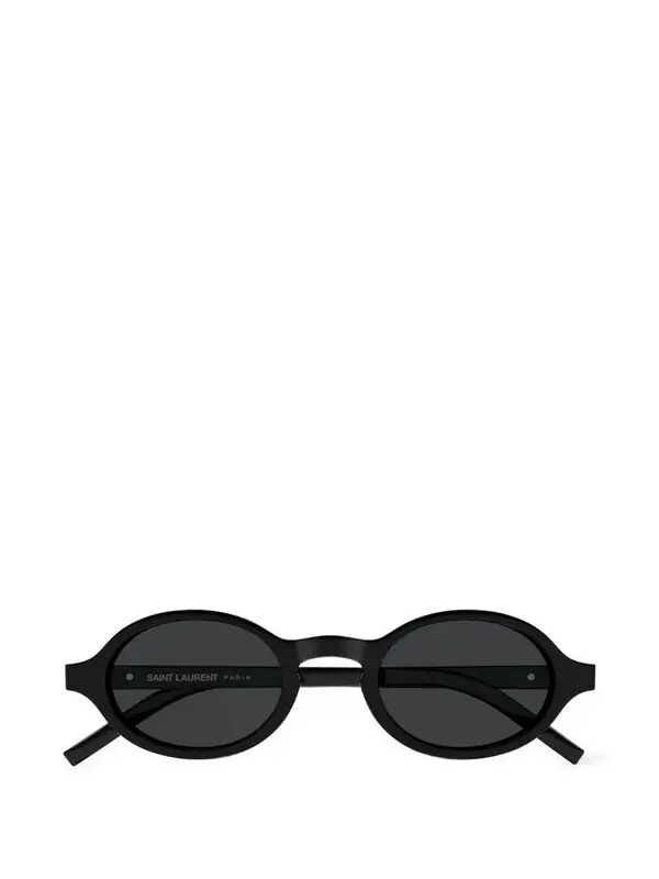Saint Laurent Round-frame Sunglasses - Black