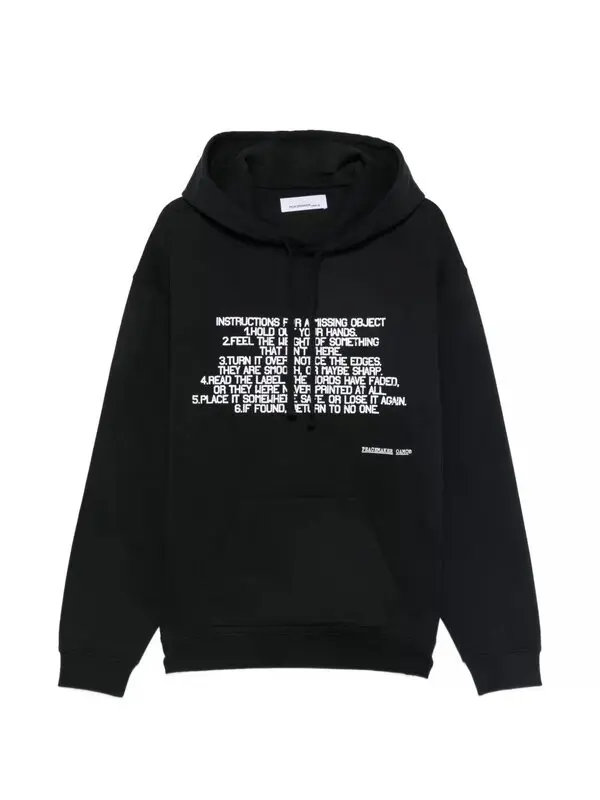 PEACEMAKER OAMC Slogan-print Hoodie