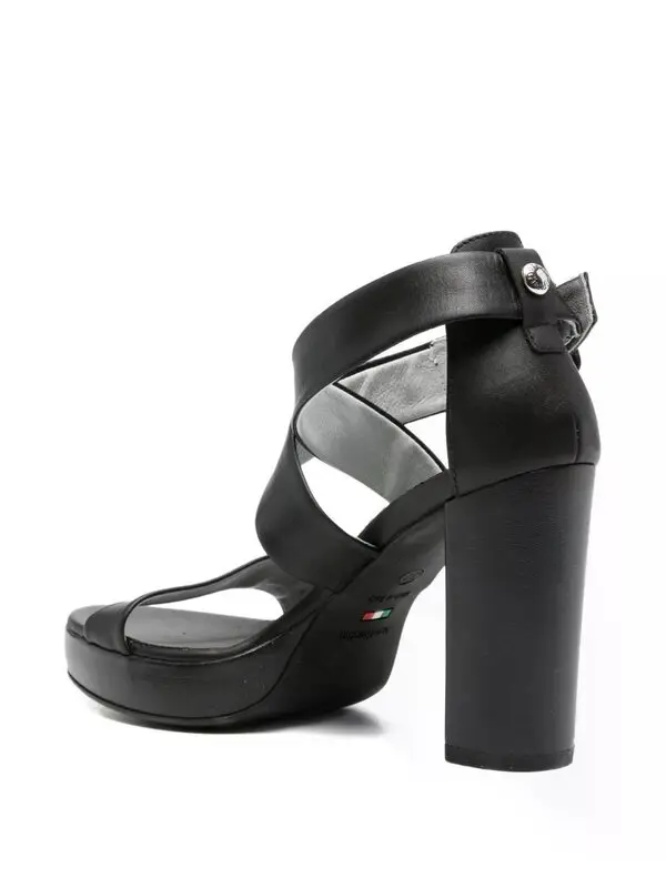 NEROGIARDINI Buckle-fastening Crossover-strap Sandals