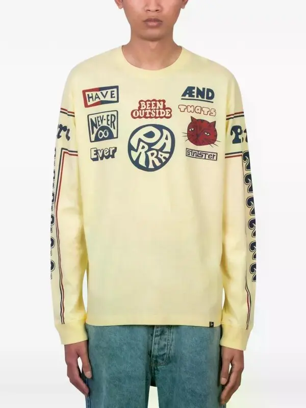 PARRA Graphic-print Long-sleeve T-shirt