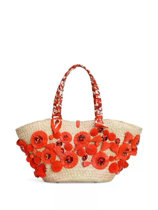 Dolce & Gabbana Coffa Capri Bag With Embroidery