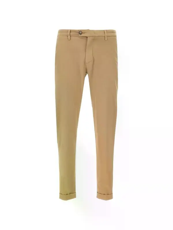 RE-HASH Slim-fit Trousers - Neutrals