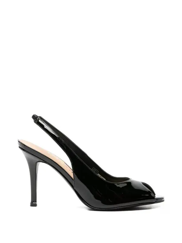 Guess Peep-toe Slingback High Stiletto Heel Sandals