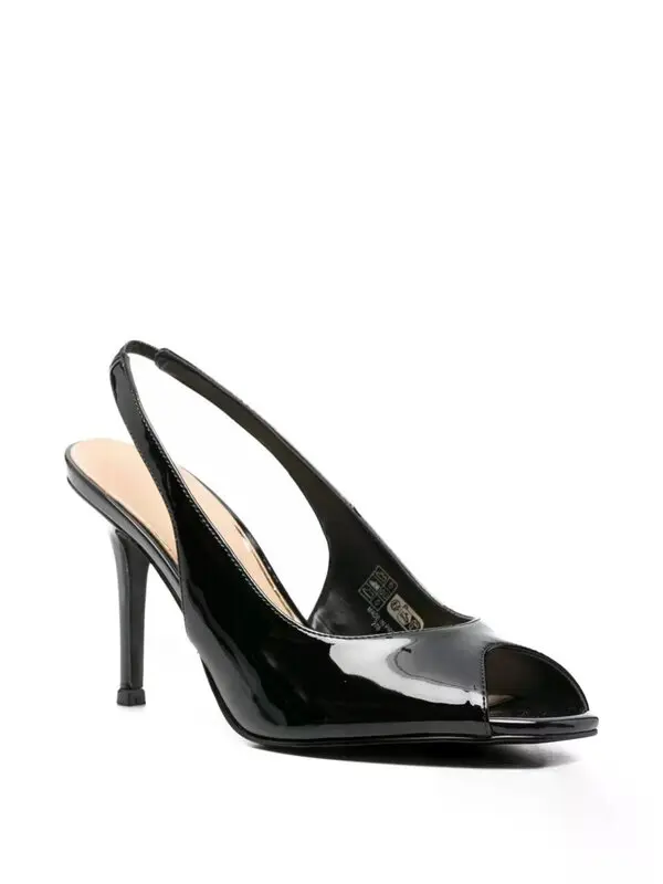 Guess Peep-toe Slingback High Stiletto Heel Sandals