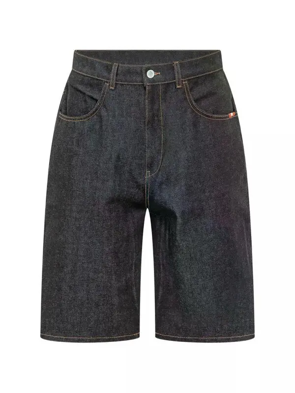 AMISH SUPPLIES Straight Leg Denim Shorts