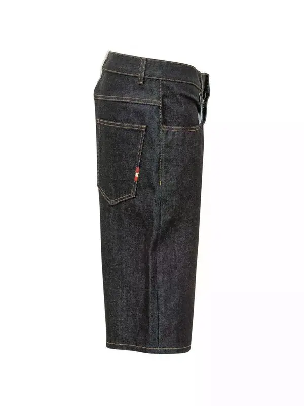 AMISH SUPPLIES Straight Leg Denim Shorts