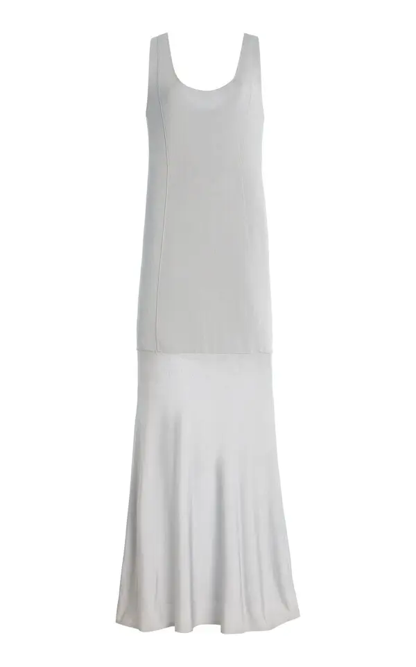 HOUSE OF DAGMAR Knit Maxi Dress - Silver