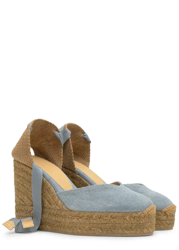 CastaÑer Chiara Canvas Platform Espadrilles