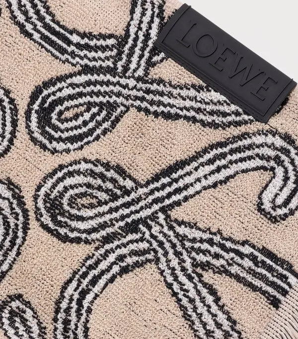 Loewe X Paula's Ibiza Anagram Towel