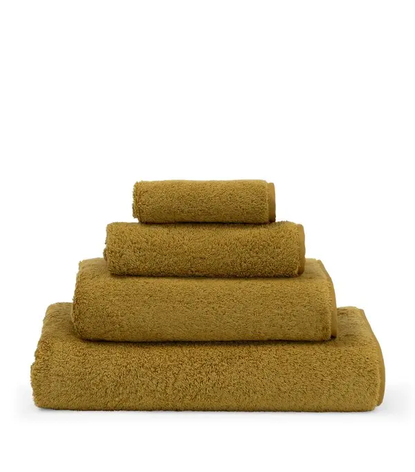 Frette Cotton Unito Hand Towel - Yellow
