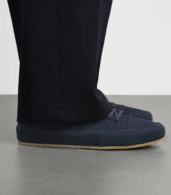 Brioni Nubuck Leather Stitch'n Turn Sneakers