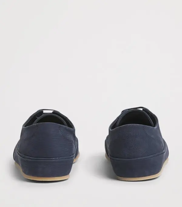 Brioni Nubuck Leather Stitch'n Turn Sneakers