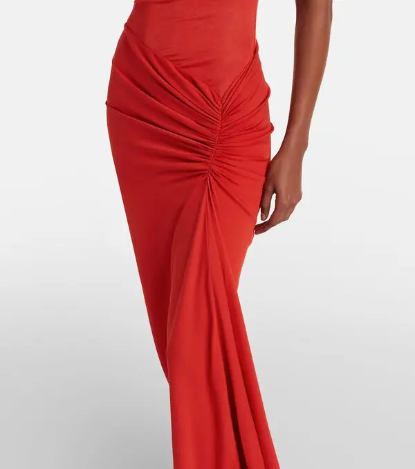 Christopher Esber Fusion Ruched Gown