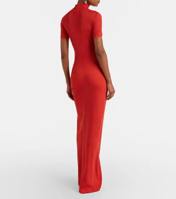 Christopher Esber Fusion Ruched Gown