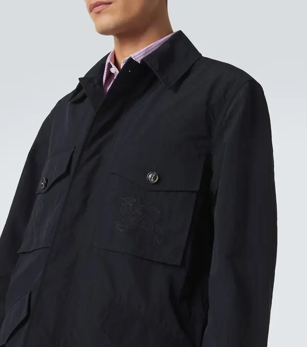 Burberry Embroidered Field Jacket