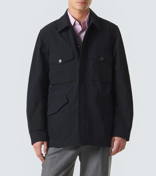 Burberry Embroidered Field Jacket