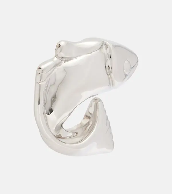 Jacquemus Poisson Earrings - Silver