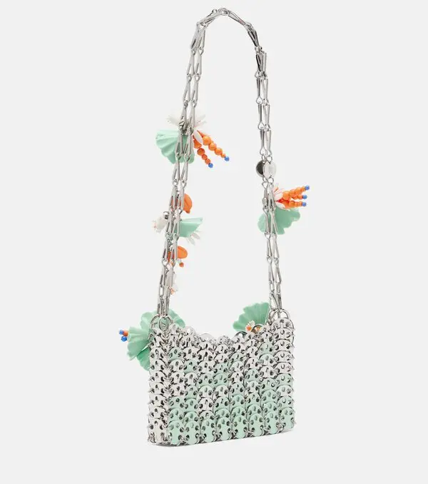 Rabanne Small Embellished Shoulder Bag