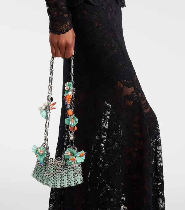 Rabanne Small Embellished Shoulder Bag