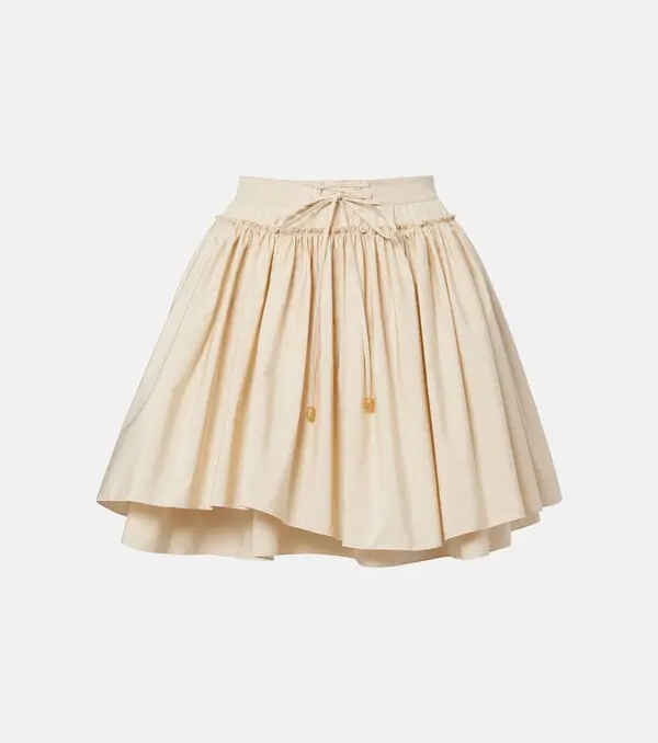 Loewe Cotton Poplin Miniskirt