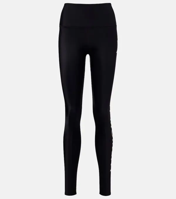 Perfect Moment Logo Technical Leggings - Black