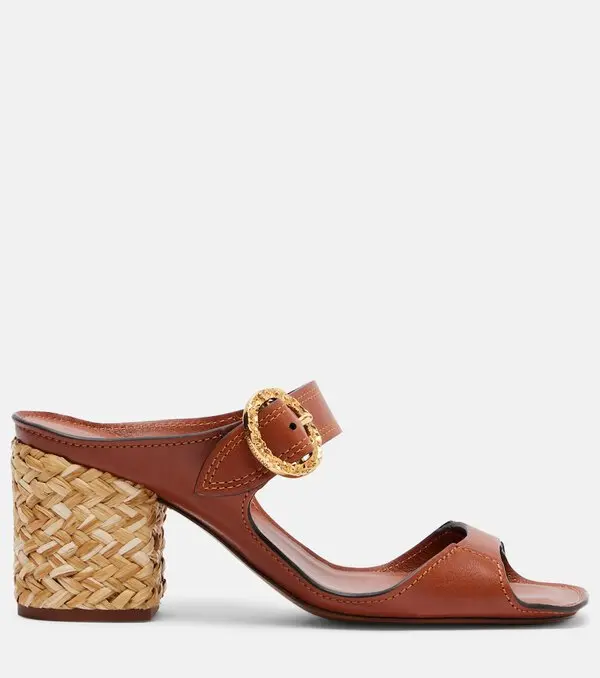 Zimmermann Solena Leather Mules