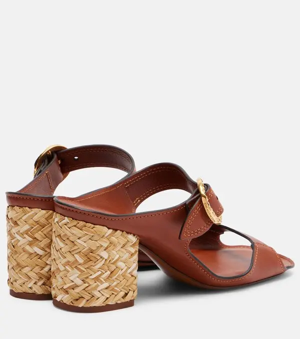 Zimmermann Solena Leather Mules