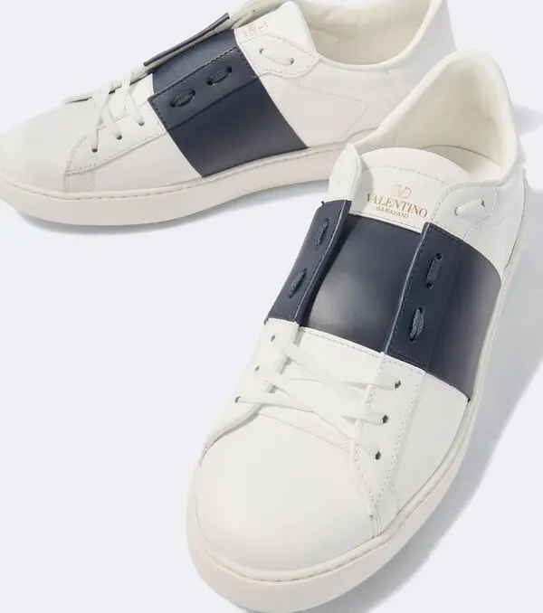 Valentino Garavani Open Leather Sneakers